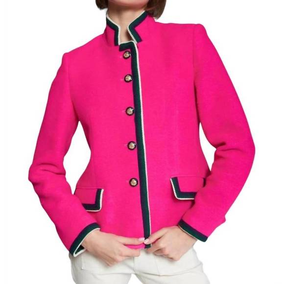 Vilagallo | Jackets & Coats | New Vilagallo Dorethea Jacket In Hot Pink ...